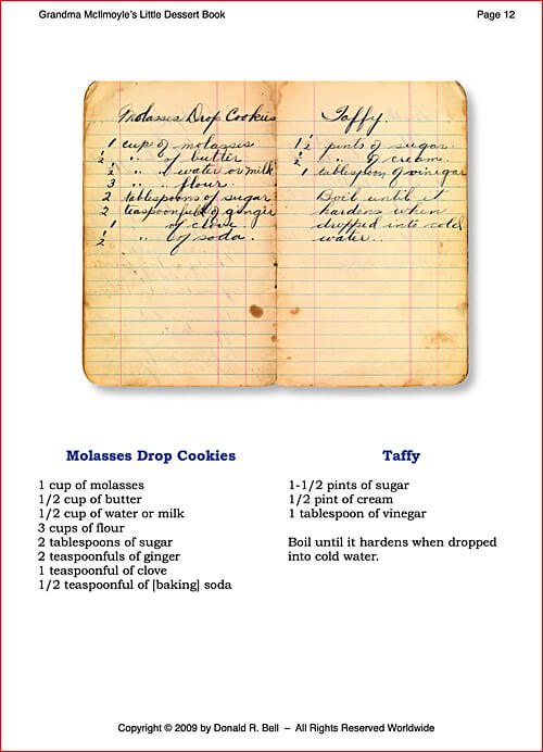 Join Grandma's Dessert Club and Get Your Free Recipe Ebook