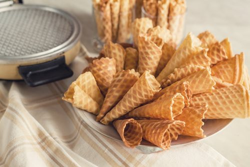  Homemade Ice Cream Cone Recipe Make Crispy Wafer Cones